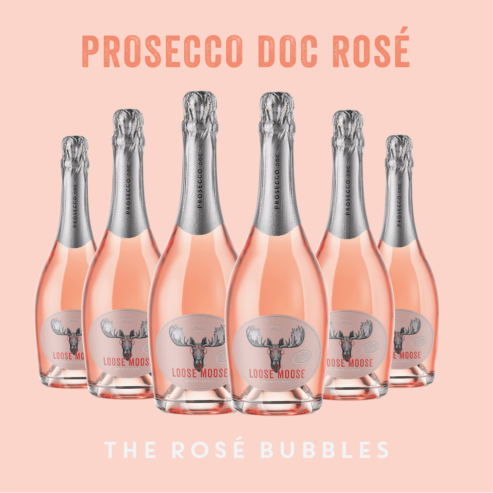 Italian Prosecco DOC Rosé x 6 bottles – The Loose Moose